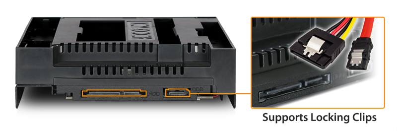 Tray-Less 3.5” SATA HDD Mobile Rack and Ultra-Slim 9.5mm ODD Bay for ...