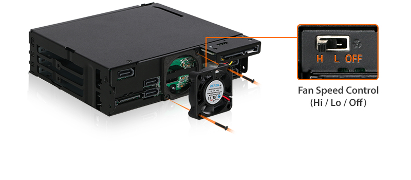 6 x 2.5" SAS/SATA SSD/HDD & Ultra Slim ODD Backplane Cage for External ...