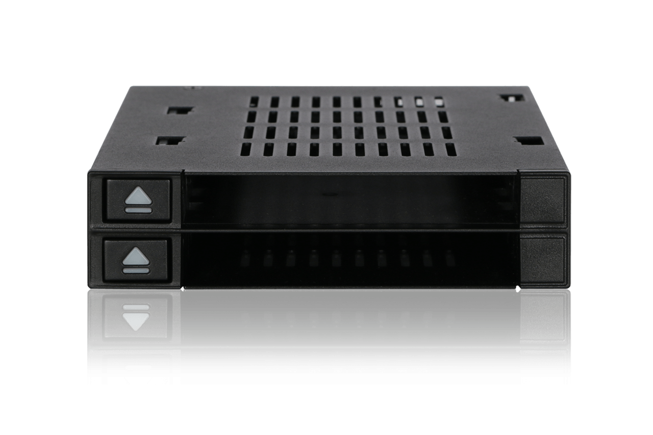Dual 2.5” SSD Dock Trayless Hot-Swap SATA / SAS Mobile Rack for Ext 3.5 ...