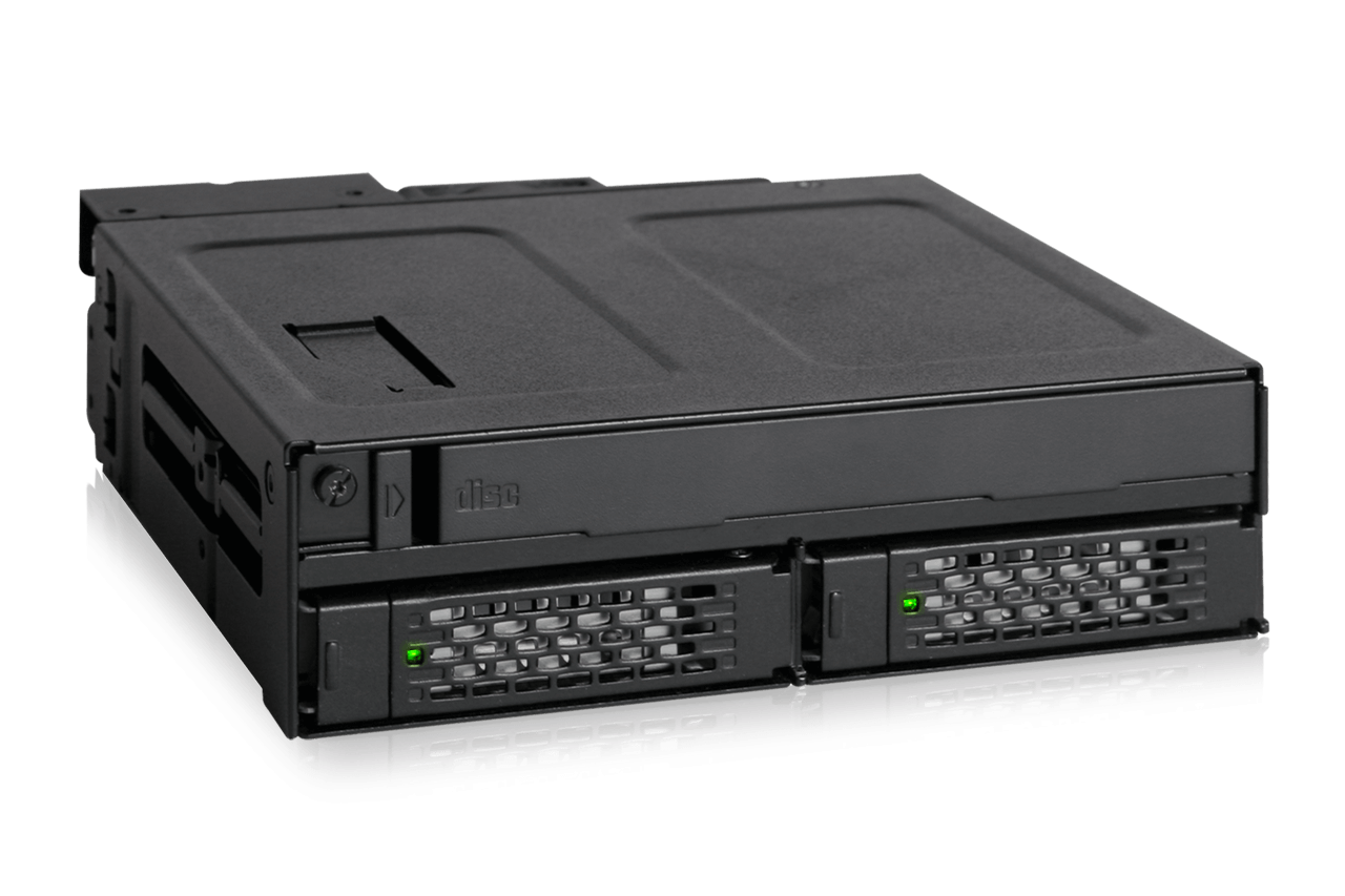 2 x 2.5" SAS/SATA SSD/HDD & (Ultra) Slim ODD Backplane Cage for ...