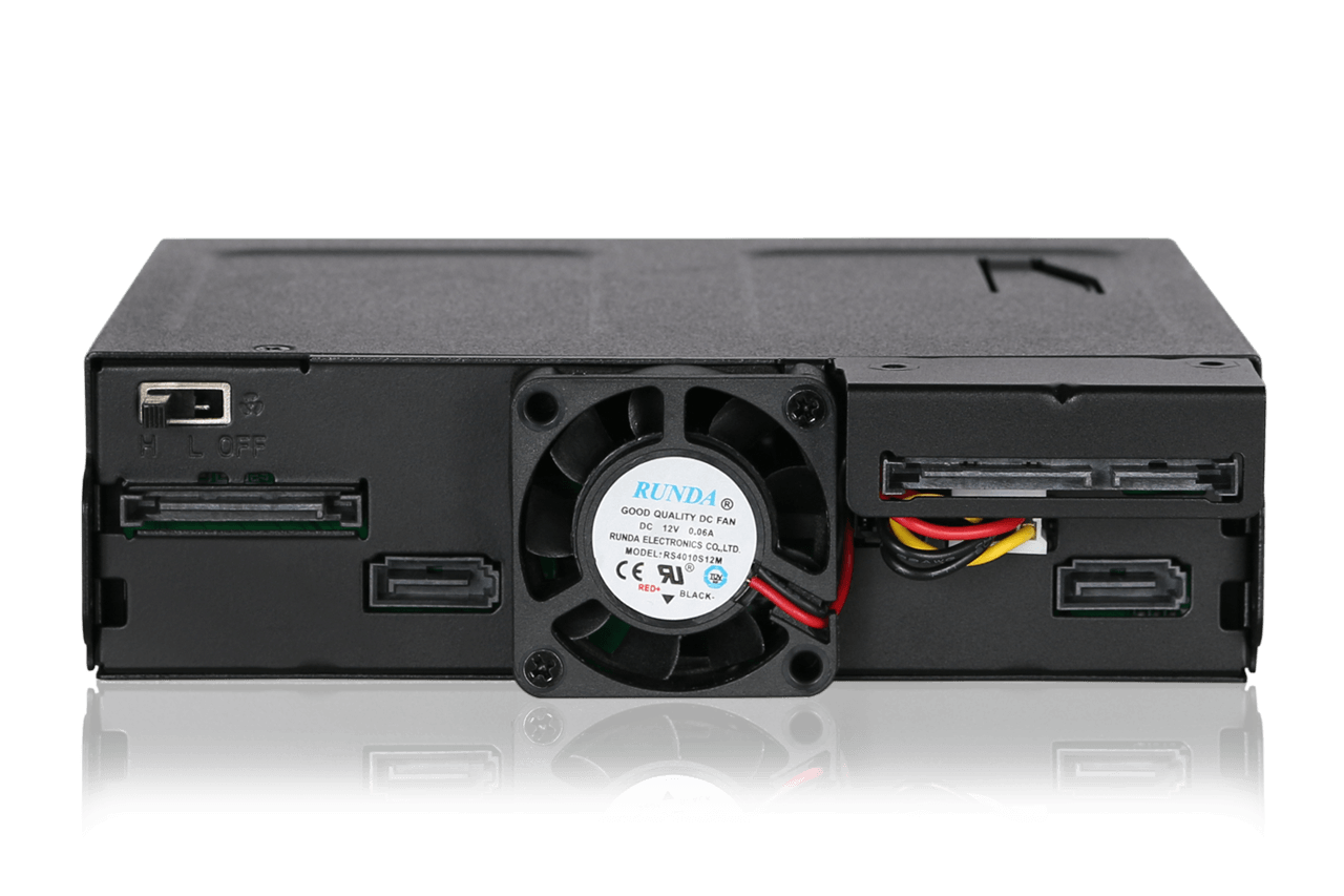 2 x 2.5" SAS/SATA SSD/HDD & (Ultra) Slim ODD Backplane Cage for ...