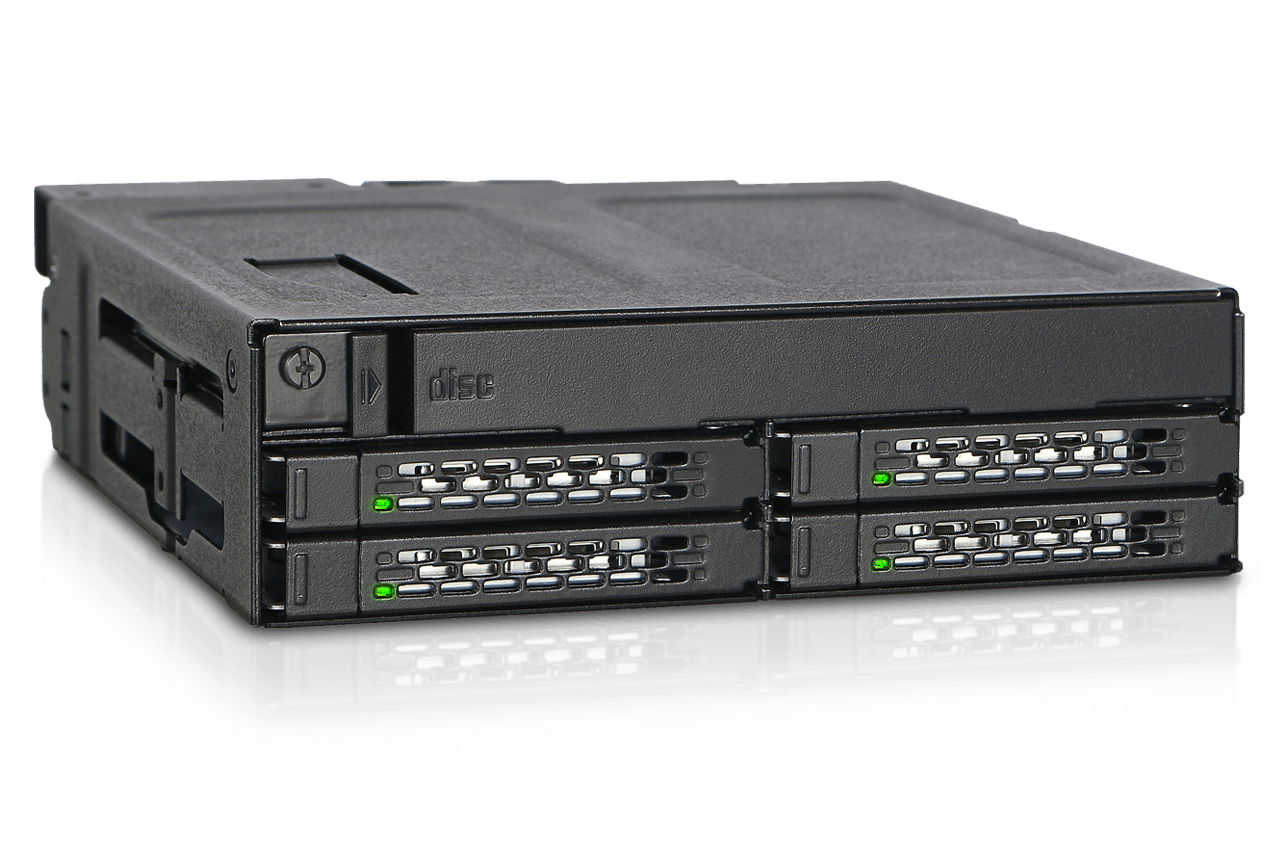 4 x 2.5" SAS/SATA SSD/HDD & (Ultra) Slim ODD Backplane Cage for ...
