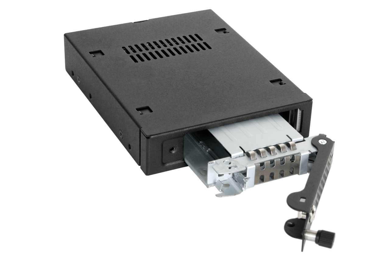 "Industrial Rugged Full Metal 2.5” SATA/SAS HDD & SSD Mobile Rack for ...