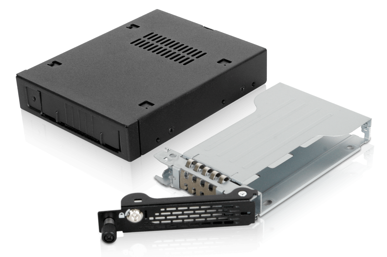 "Industrial Rugged Full Metal 2.5” SATA/SAS HDD & SSD Mobile Rack for ...