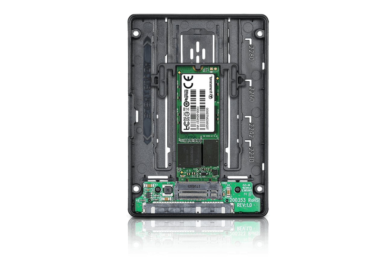 M.2 SATA SSD to 2.5" SATA SSD Converter Adapter