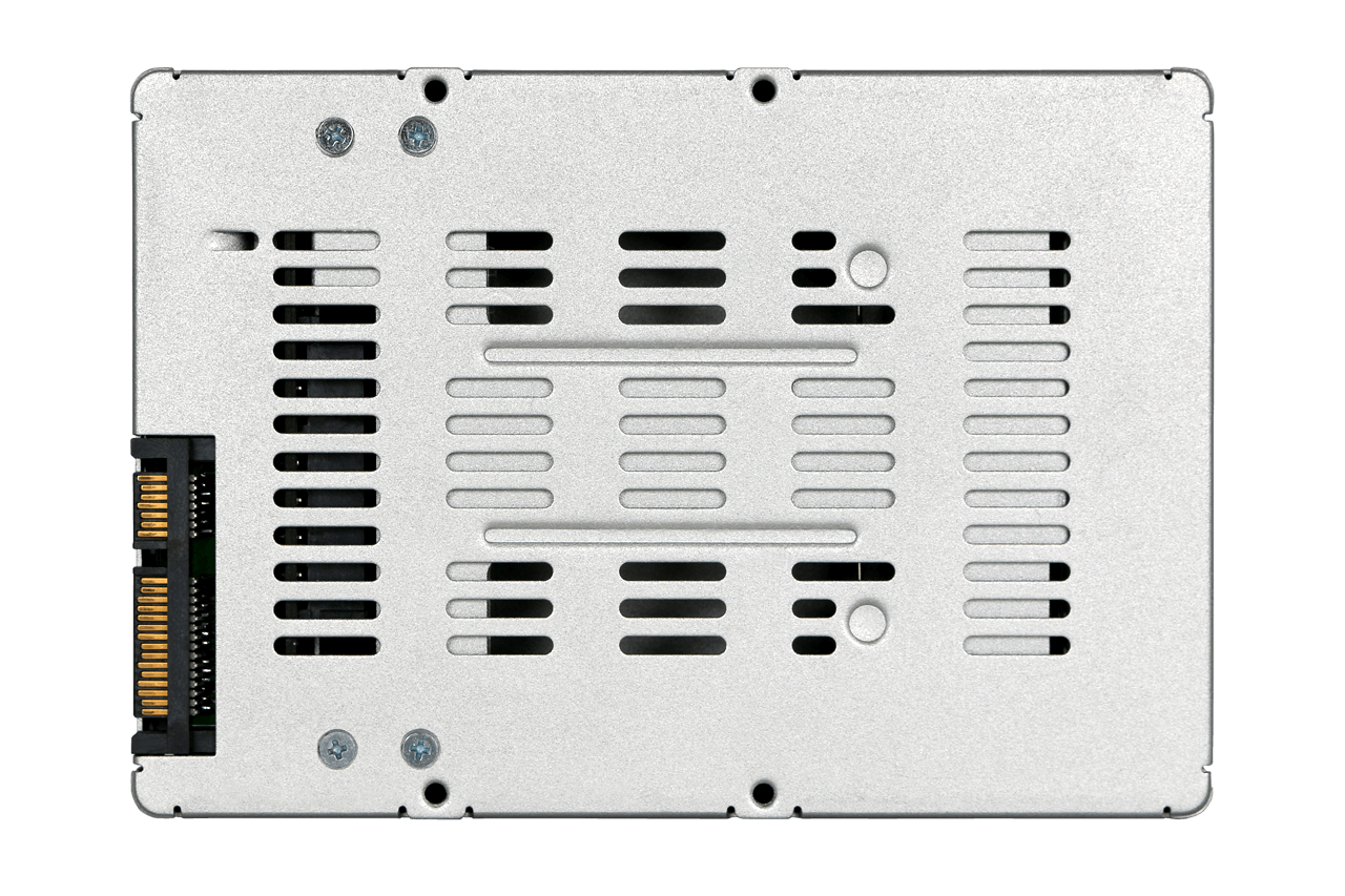 "Full Metal Dual 2.5"" SATA HDD / SSD to 3.5"" SATA HDD RAID Converter ...