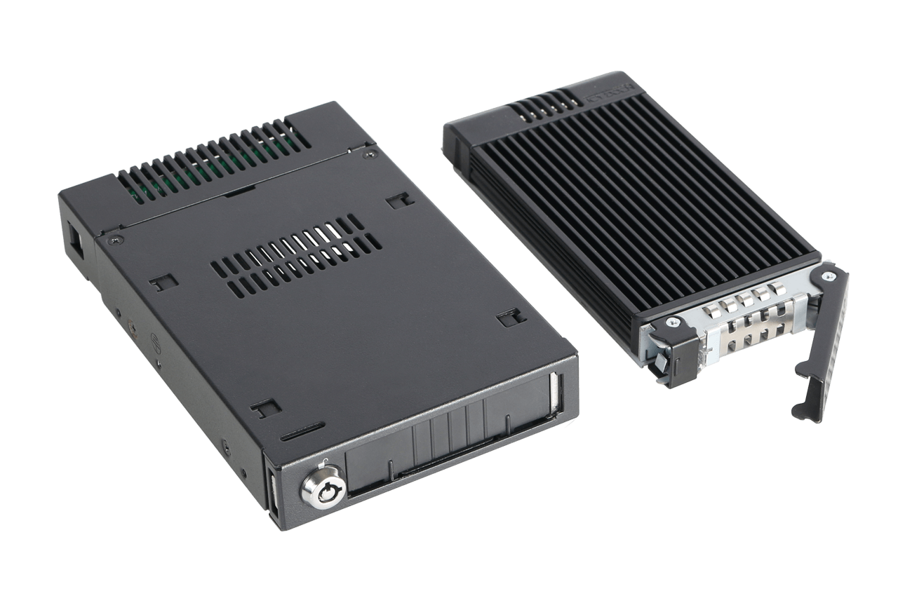 M.2 PCIe 3.0/4.0 NVMe SSD Mobile Rack for External 3.5” Drive Bay