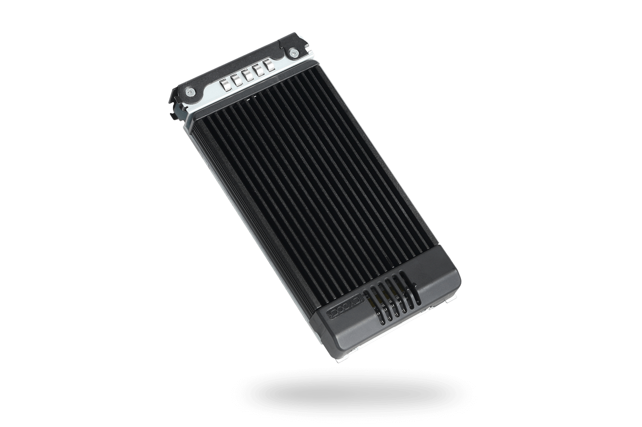 M.2 PCIe 3.0/4.0 NVMe SSD Mobile Rack for External 3.5” Drive Bay