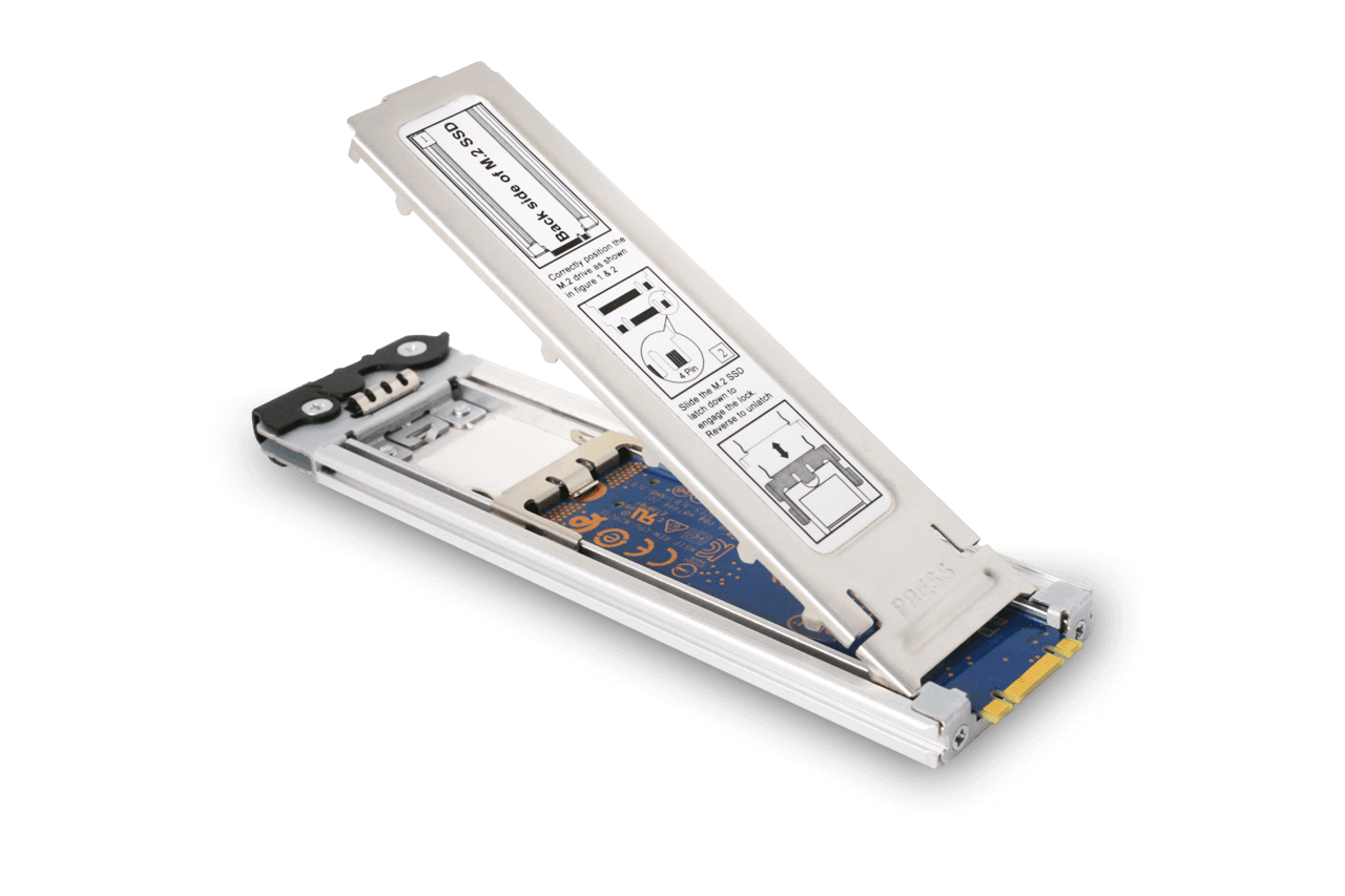 2 x M.2 NVMe SSD PCIe 4.0 Mobile Rack for 9.5mm Ultra Slim ODD Bay