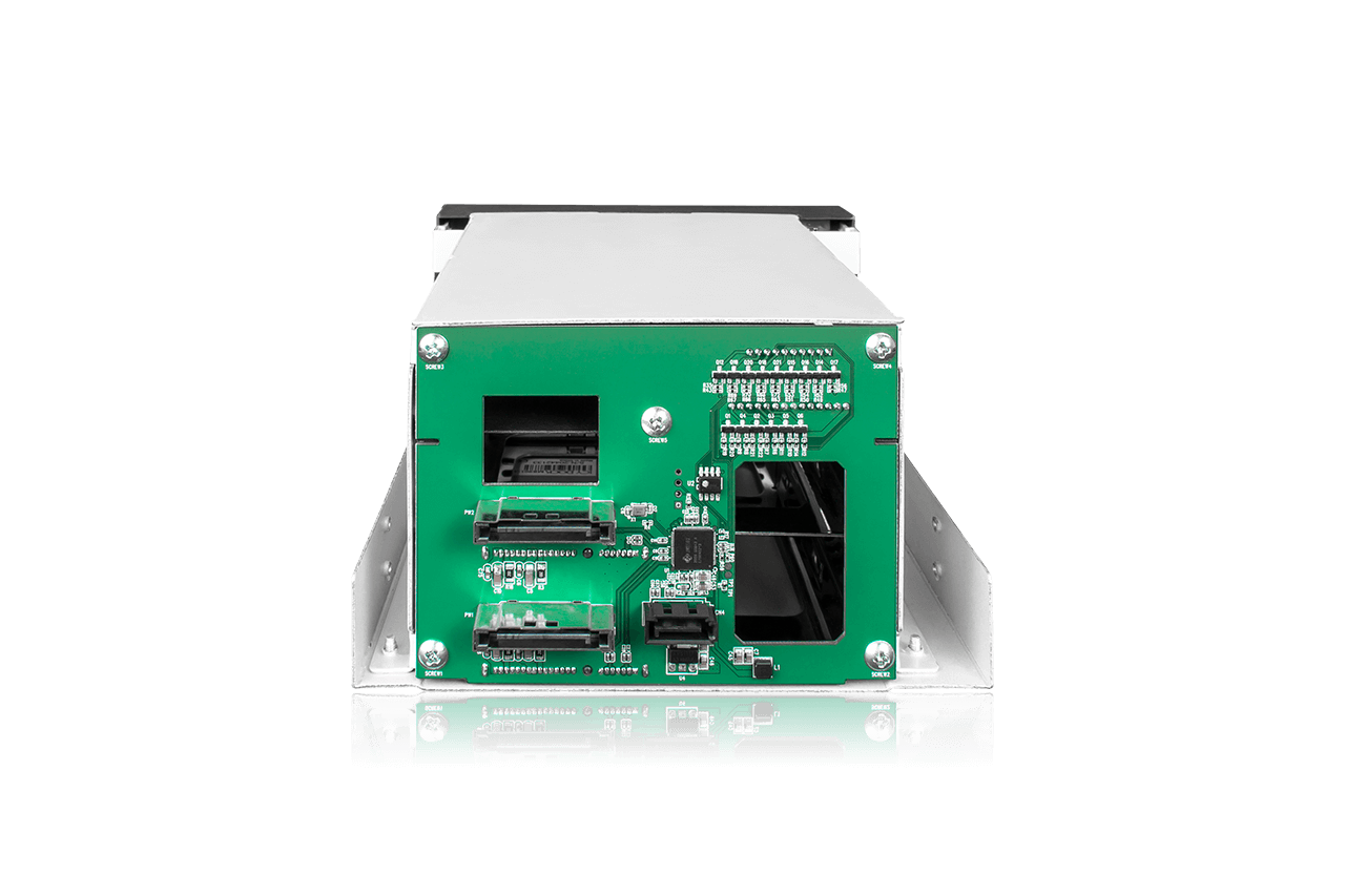 Dual 2.5"/3.5" SATA Hard Drive/SSD Removable RAID 1 Mobile Rack ...