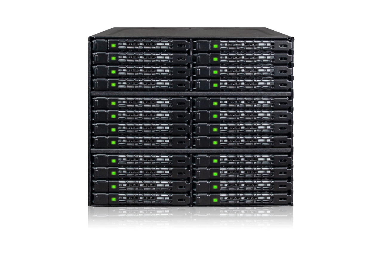 MB924IP-B_Rugged 24 x 2.5" SAS/SATA HDD/SSD Mobile Rack Enclosure for 3 ...