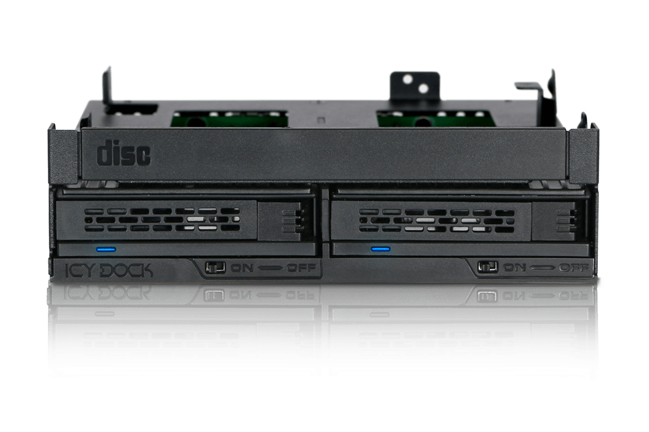 2x2.5" SAS/SATA HDD/SSD Mobile Rack + Ultra Slim/Slim Optical Drive ...