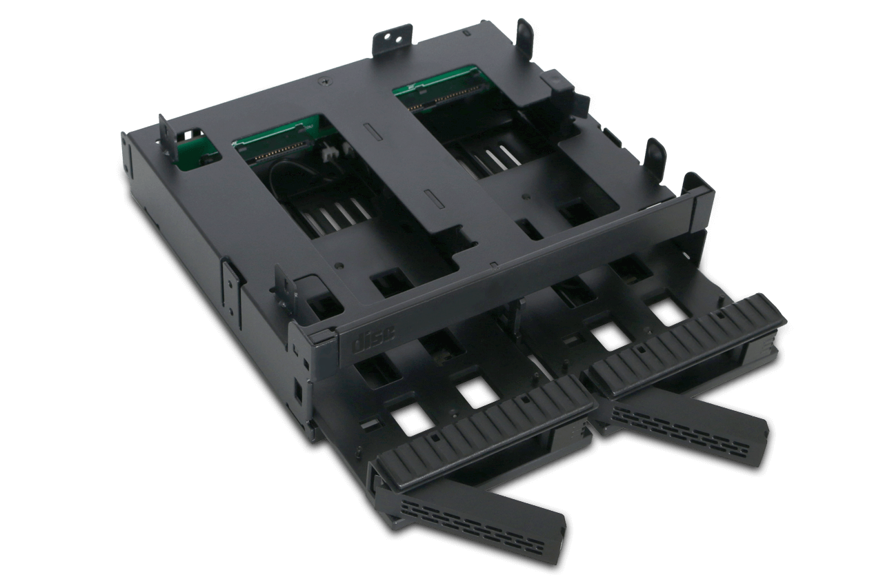 2x2.5" SAS/SATA HDD/SSD Mobile Rack + Ultra Slim/Slim Optical Drive ...