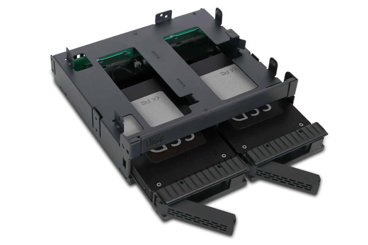 2x2.5" SAS/SATA HDD/SSD Mobile Rack + Ultra Slim/Slim Optical Drive ...