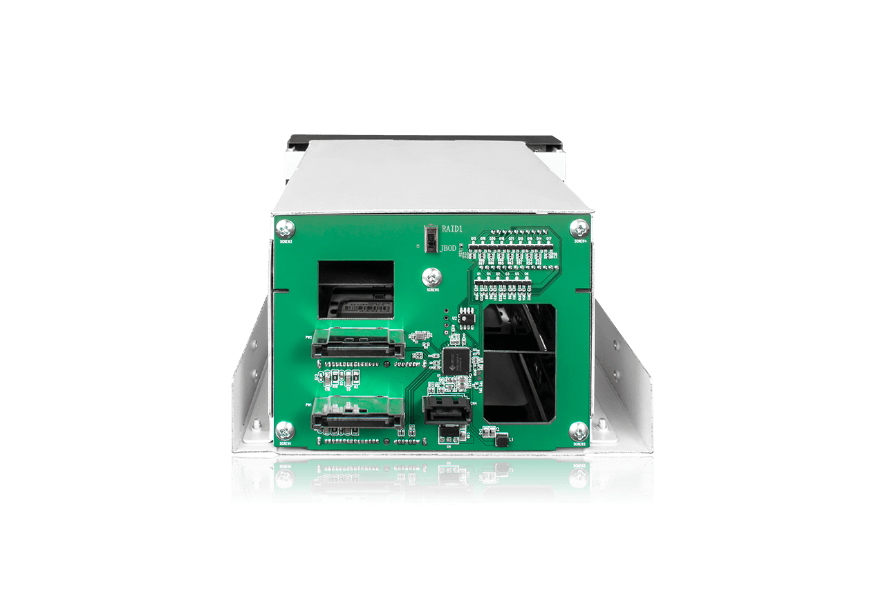 MB901SPR-B R1_Dual 2.5"/3.5" SATA Drive Removable RAID 1 & JBOD Mobile ...